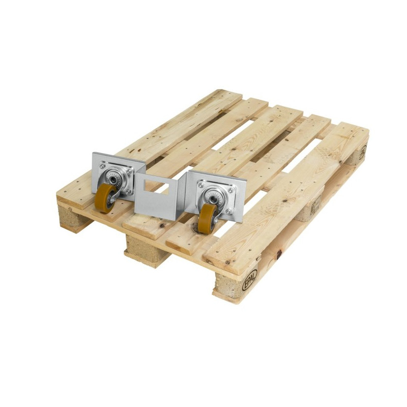 Socle rouleur pour palette - Manutention chez Bauquip