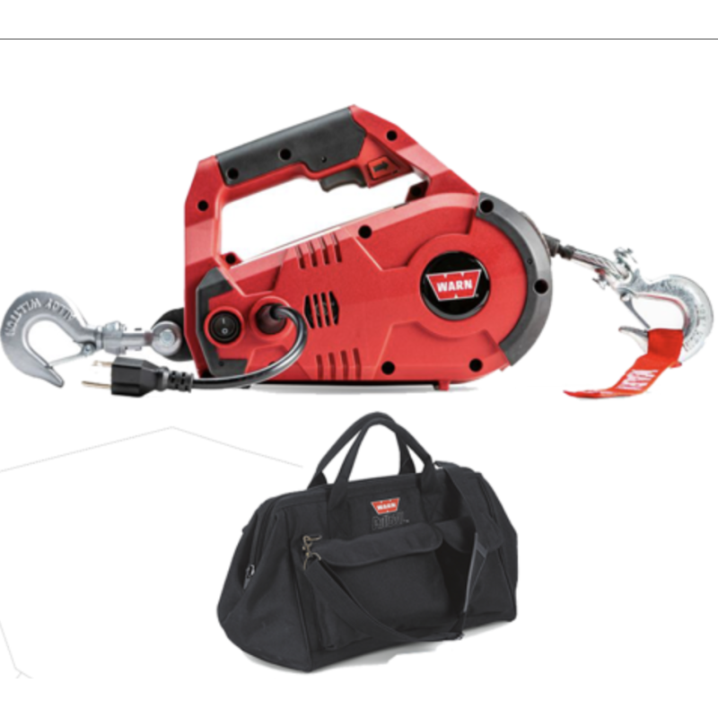 Treuil électrique 230V portatif 450 kg - Levage & accessoires chez Bauquip